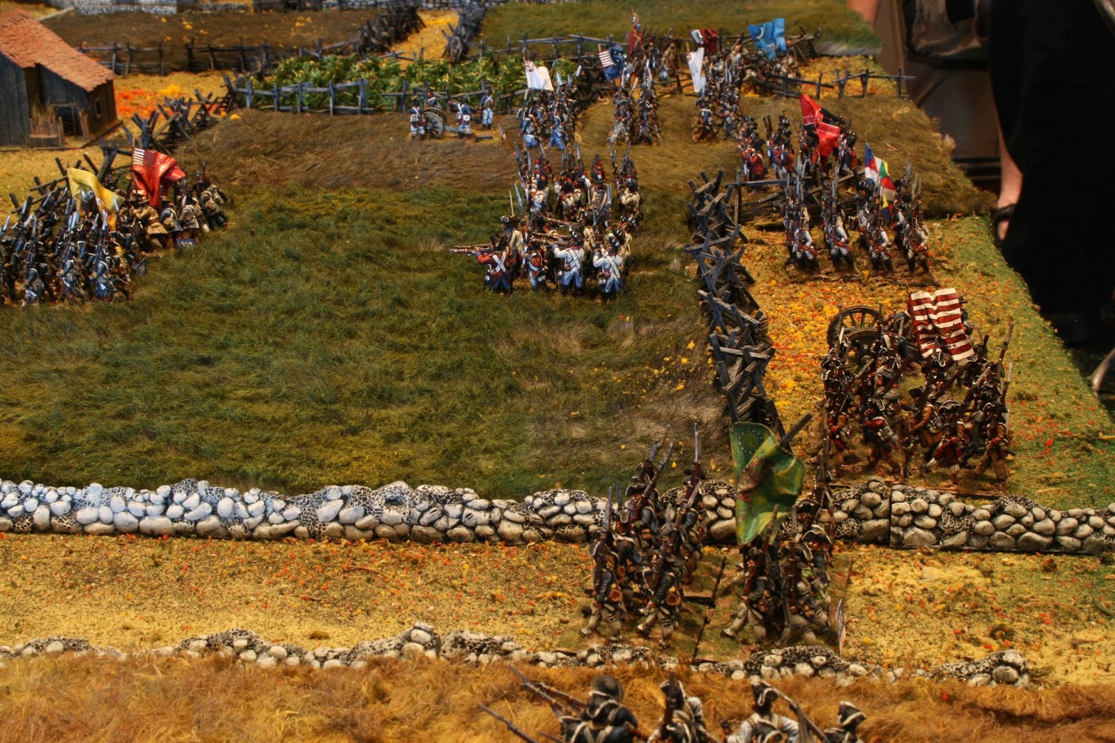 Historical Battles in Miniature: 40mm AWI Miniatures by David Bonk